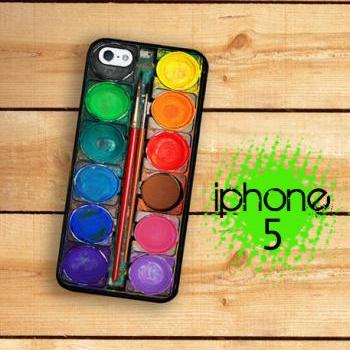 Iphone 5 Case - Water Color Paint Set Image, Paint Set on Luulla