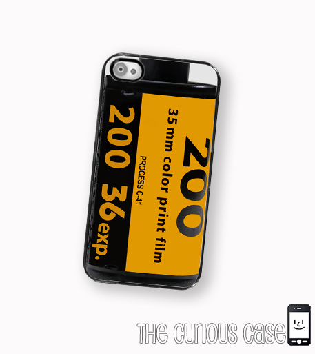 Iphone 4 4s Hard Case, Film Canister Cell Phone Hard Case - Black Trim ...