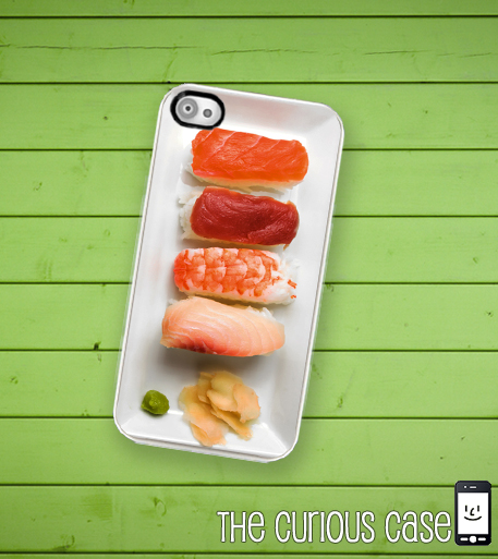 Iphone 4 4s Hard Case Nigiri Sushi Phone Hard Case - White Trim on Luulla