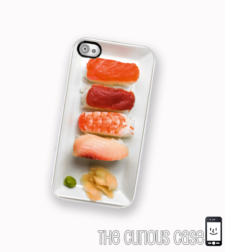 Iphone 4 4s Hard Case Nigiri Sushi Phone Hard Case - White Trim on Luulla