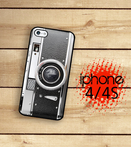 Iphone 4/4s Hard Case Retro Black Camera on Luulla